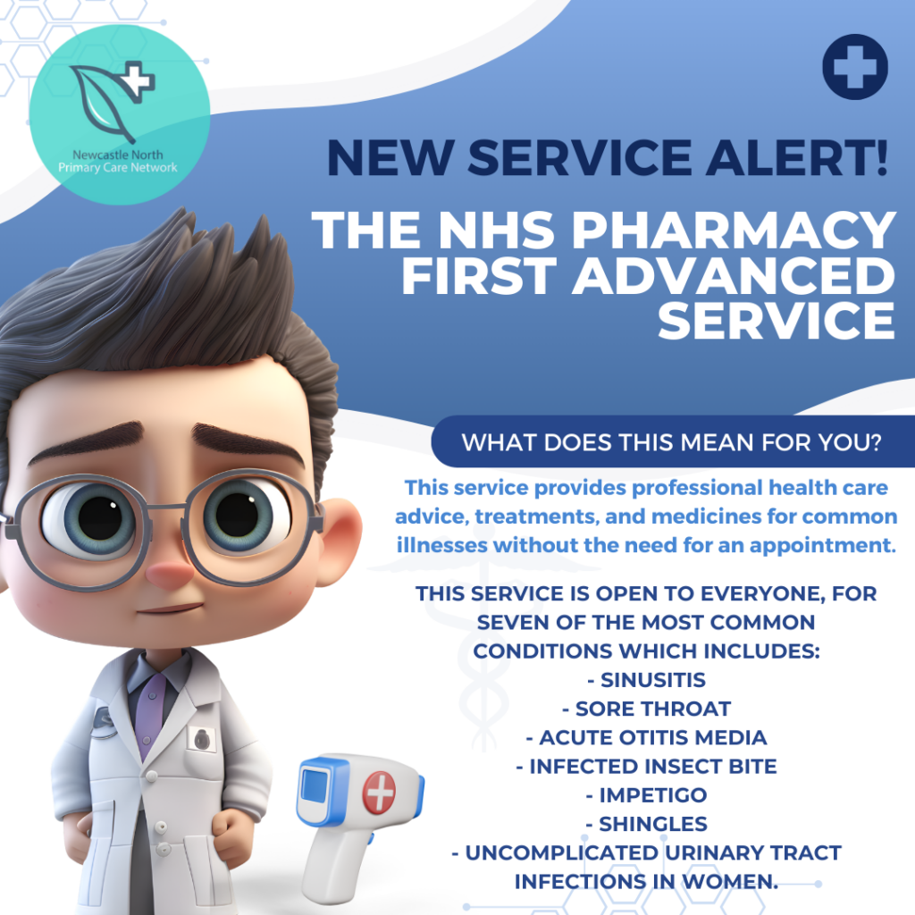 Pharmacy First – Audley Health Centre